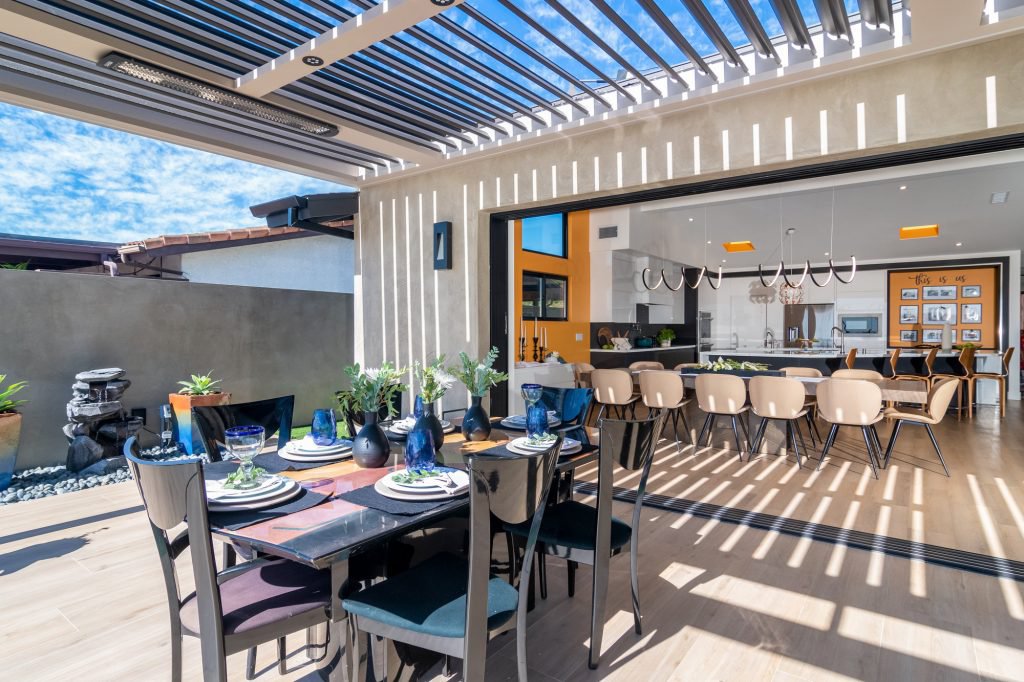 Capay Bromic Heater System Installation - Outdoor Elements