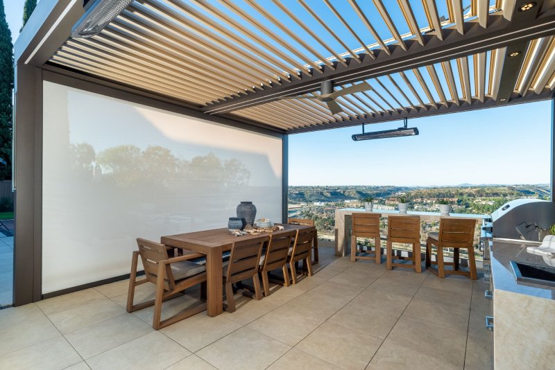 Carnation Bromic Heater System Installation - Outdoor Elements